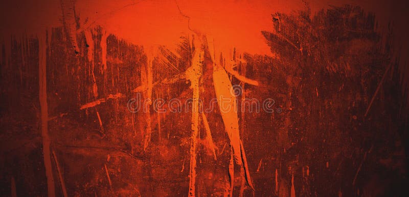 Red Grunge Texture. Abstract Scary Concrete, Horror Cement for ...