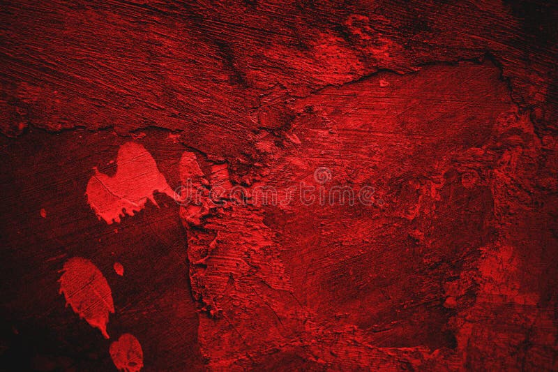 Red Grunge Wall Texture. Red and Black Horror Background Stock Photo ...