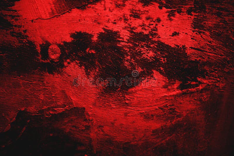 Red and Black Horror Background. Dark Grunge Red Texture Concrete Stock ...