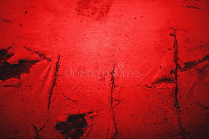 Red Grunge Wall Texture. Red and Black Horror Background Stock Photo ...