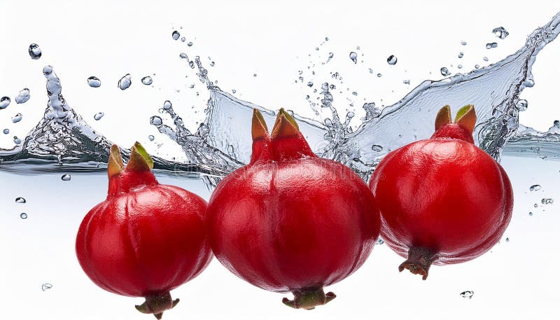 Water Splash Round Circle Isolate on White Background Stock Image ...