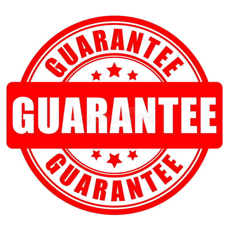 Guarantee vector seal stock vector. Illustration of customer - 249947071