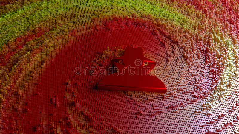 Hacker symbol the glider stock illustration. Illustration of sign ...