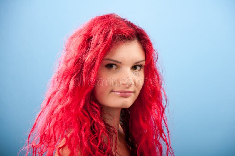 Red hair stock image. Image of atelier, eyes, hair, nice - 34751777