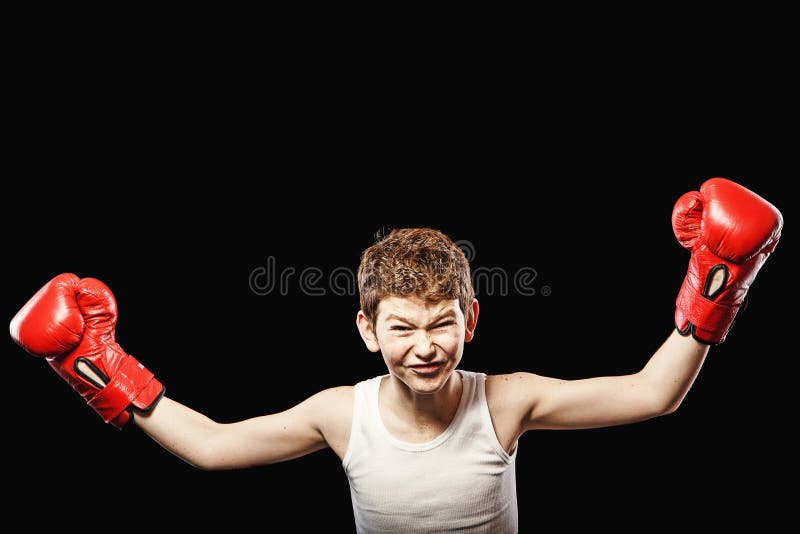 Red Haired Boy Champion Boxer Stock Photos - Free & Royalty-Free Stock ...