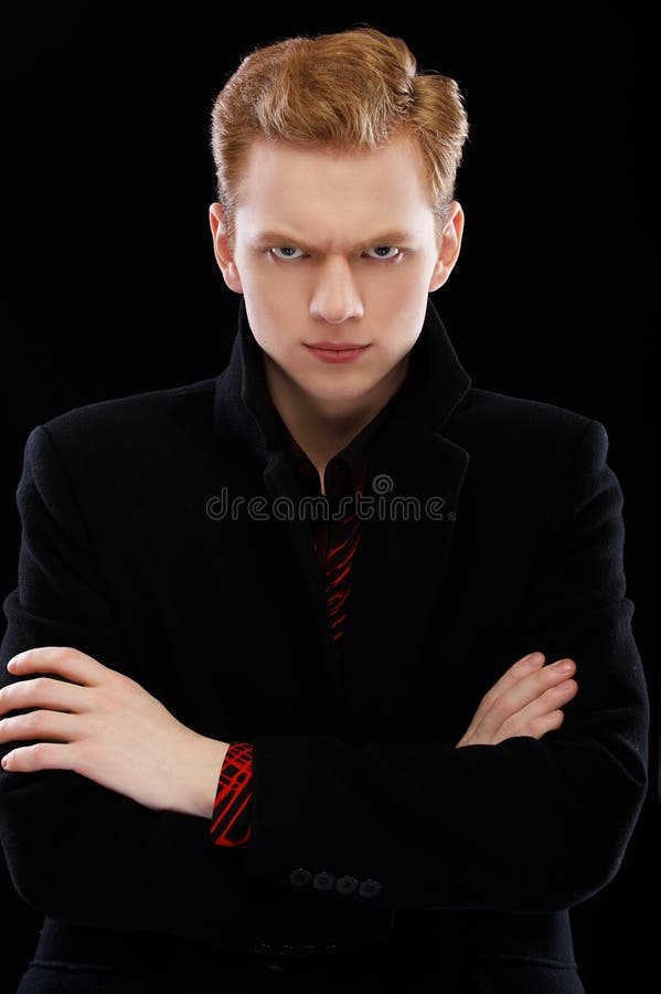 Red-haired guy stock photo. Image of autumn, appearance - 16147894