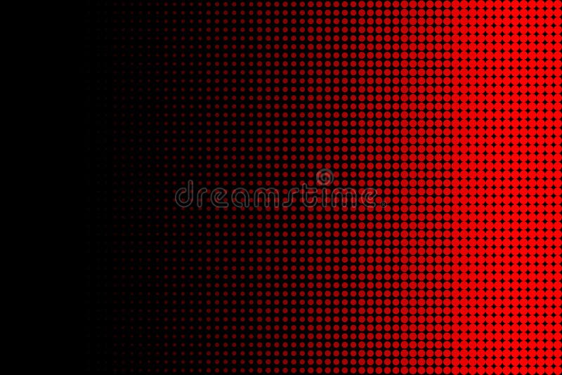 Red Halftone Abstract Background Stock Illustration - Illustration of ...