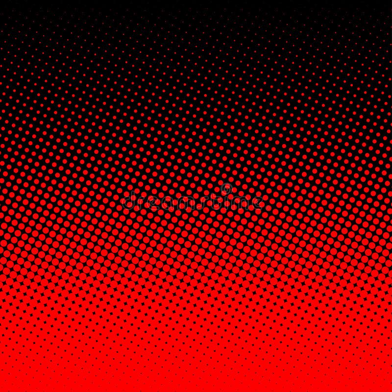 Black Background with Halftone Dots. Abstract Background Stock Vector - Illustration of design ...