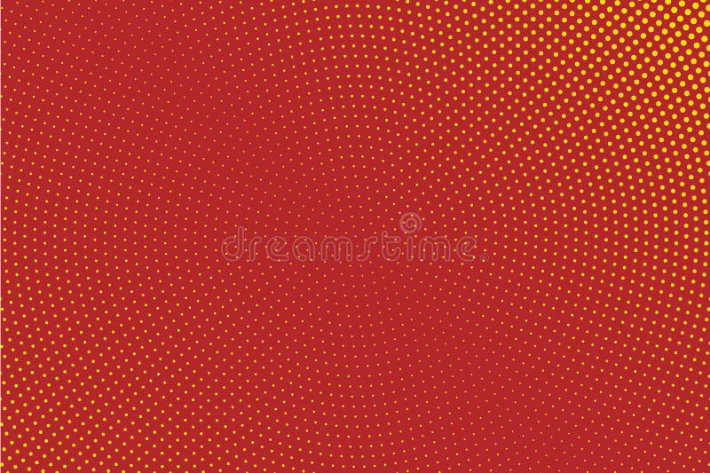 Red Halftone Circle Background Stock Vector - Illustration of pattern ...
