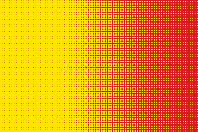 Red Halftone Circle Background Stock Vector - Illustration of grid ...