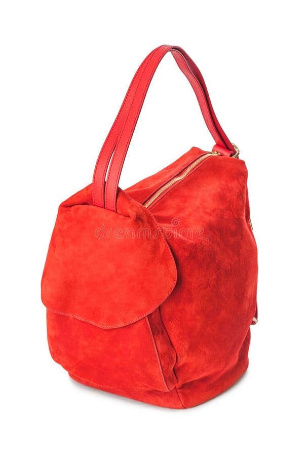 Red handbag stock photo. Image of personal, modern, abstract - 114296178