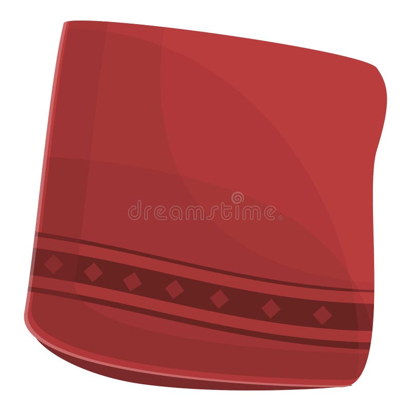 Accessory Handkerchief Icon, Cartoon Style Stock Vector - Illustration ...