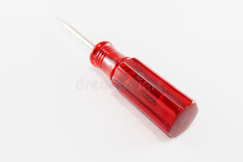 Red handled screwdriver stock photo. Image of stainless - 260119392