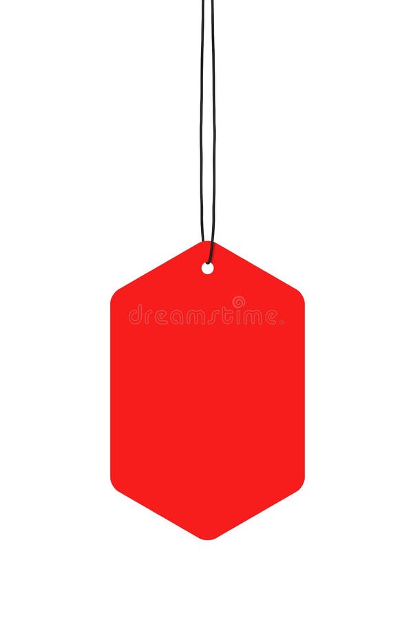 Red Hanging Tags Stock Illustrations – 1,068 Red Hanging Tags Stock ...