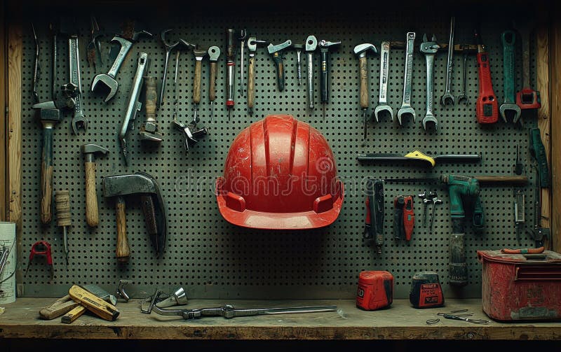 Construction Tools Red Stock Illustrations – 6,056 Construction Tools ...