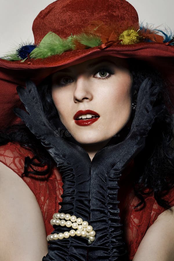 470+ Woman wearing red hat Free Stock Photos - StockFreeImages