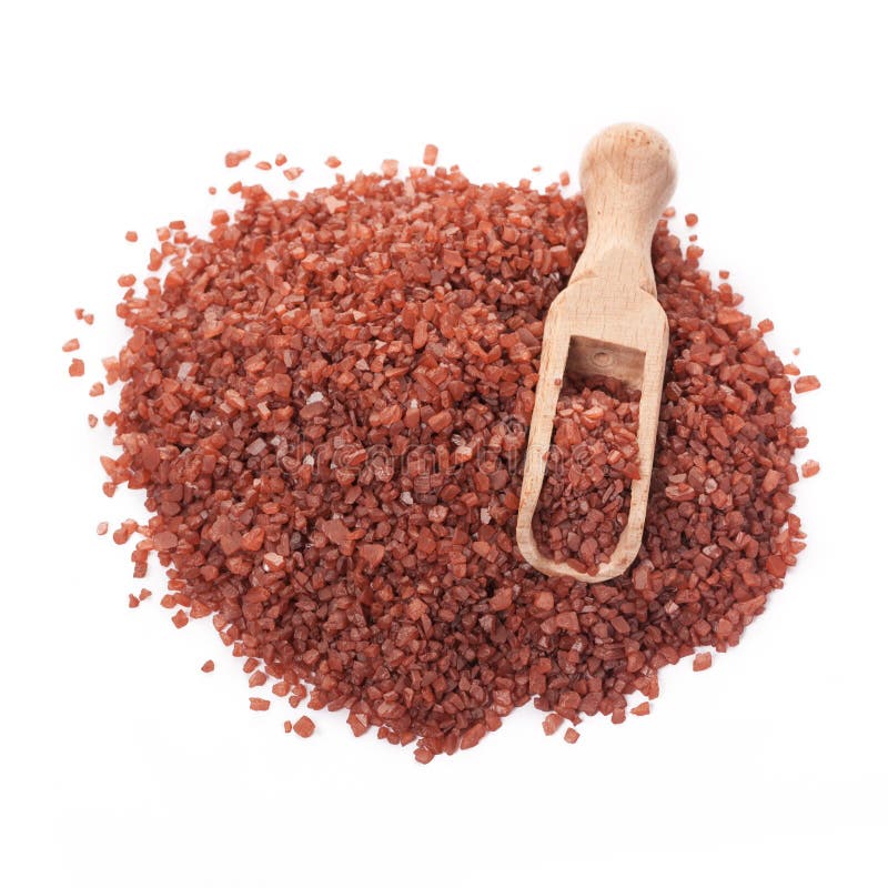 Red Hawaiian Sea Salt stock image. Image of clay, sodium - 40315989