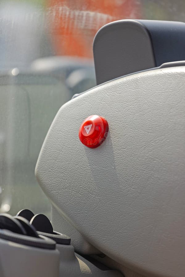 Car hazard warning button. stock photo. Image of auto - 40647874