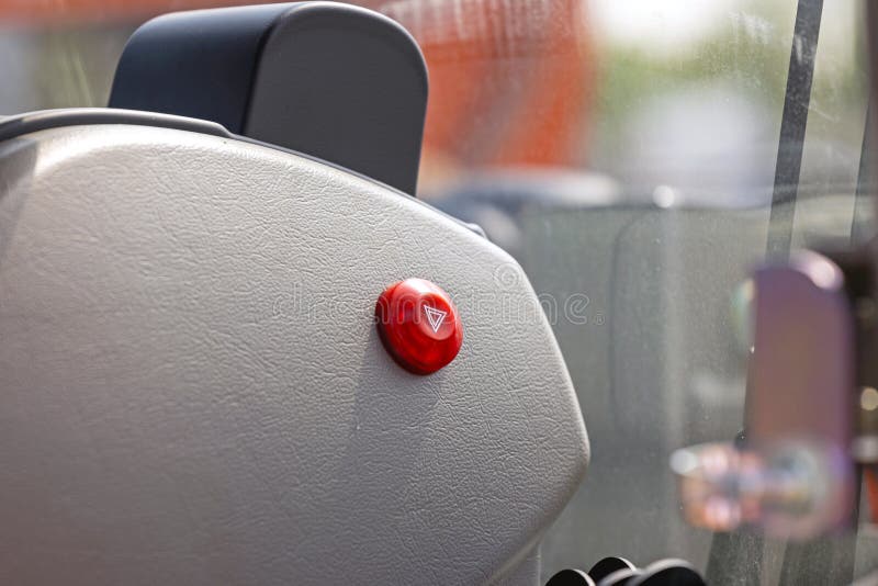 Car hazard warning button. stock photo. Image of auto - 40647874