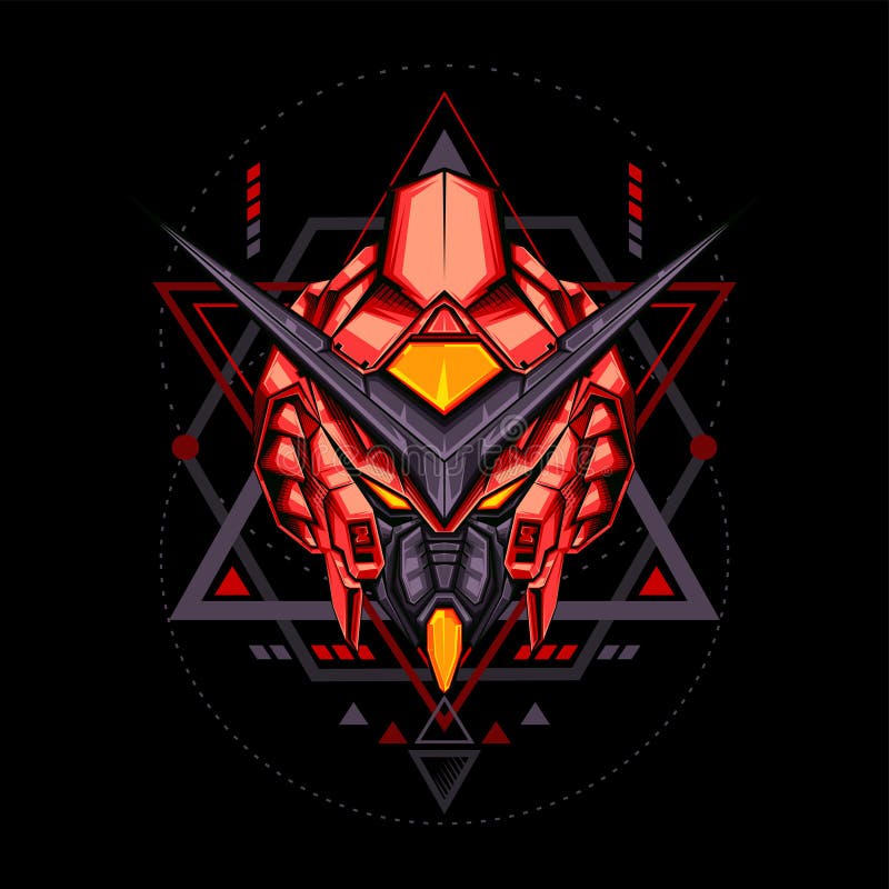 Red Knight Head stock vector. Illustration of sport - 142368628