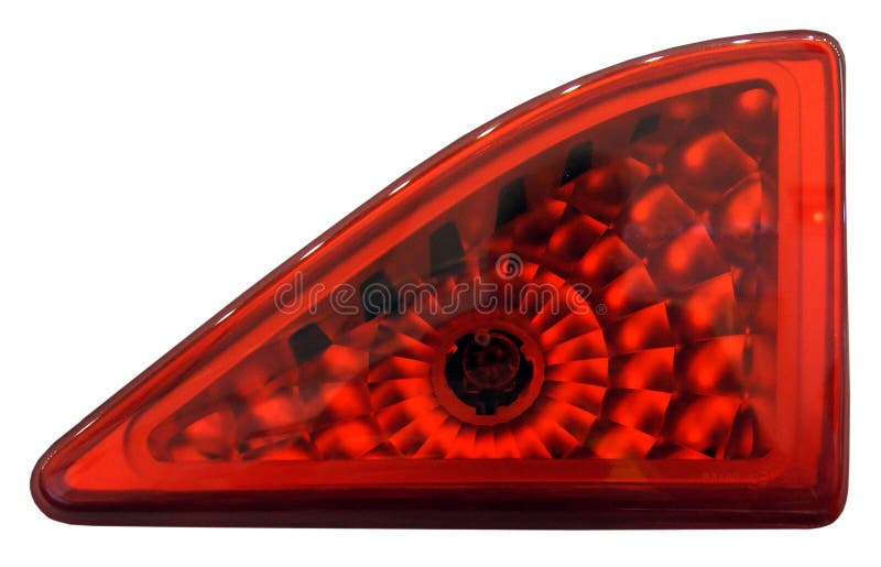 Red headlamp or backlight stock photo. Image of automotive - 139930972