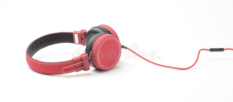 Headphones stock image. Image of audio, sound, white - 89830047