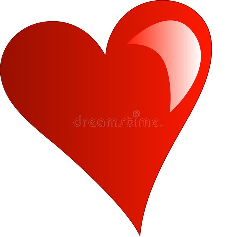 Red Heart Outline Stock Illustrations – 28,662 Red Heart Outline Stock ...