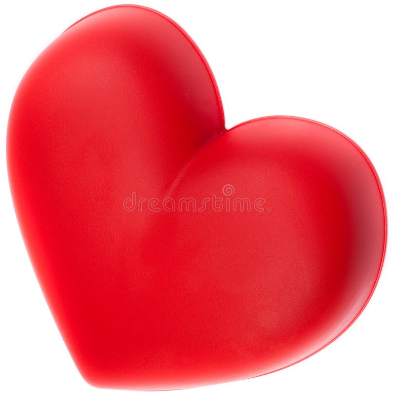 Red Heart stock photo. Image of reflection, shadow, studio - 14475044