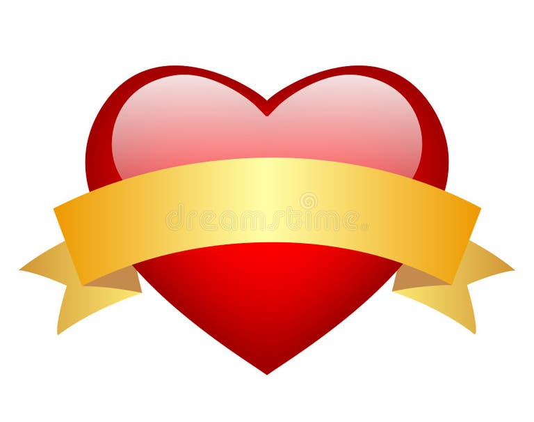 Glossy Red Heart Emblem Stock Illustrations – 1,583 Glossy Red Heart ...