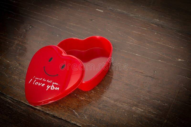 Red heart box stock image. Image of celebration, event - 37648993