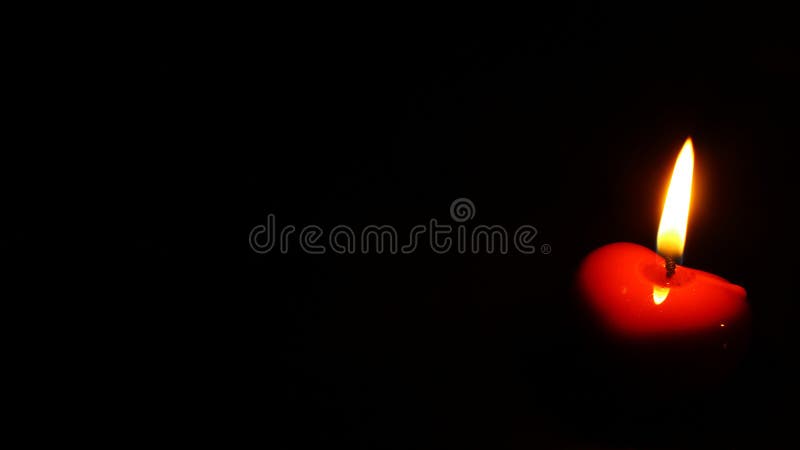 Red Candlelight stock image. Image of flame, soothing - 36985245
