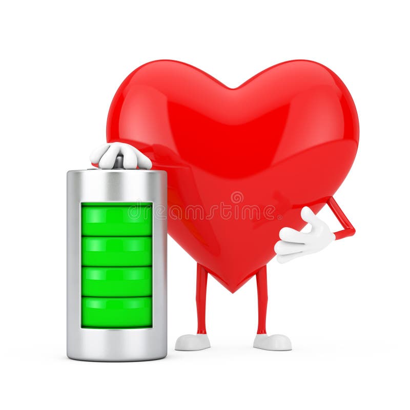 Heart Charging Stock Illustrations – 532 Heart Charging Stock ...