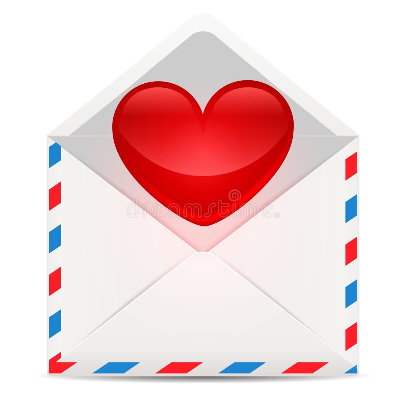 Envelope Heart Icon Stock Illustrations – 32,555 Envelope Heart Icon ...