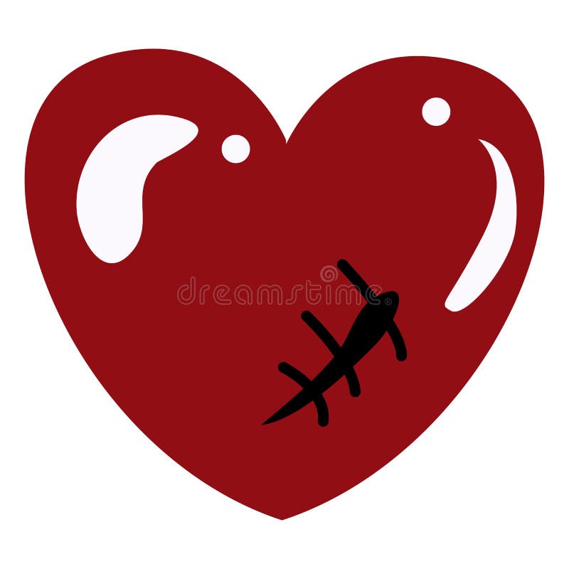Red Heart Icon for Graphic Design Projects, Vector Illustration. Stock ...