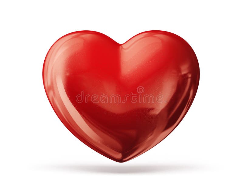 Red heart stock illustration. Illustration of holiday - 266107873