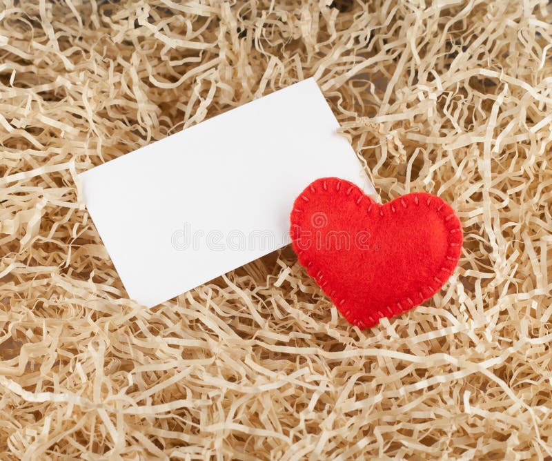 Red heart and label stock photo. Image of message, holiday - 36319634