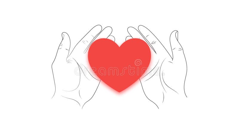 Red Heart Pulsing in the Hands on a White Background . Stock Video ... Red Heart Pulsing in the Hands on a White Background . Stock Video ...