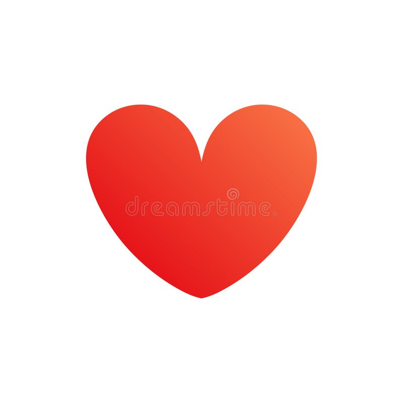 Red Heart. Realistic 3d Design Icon Heart Symbol Love. Illustration ...