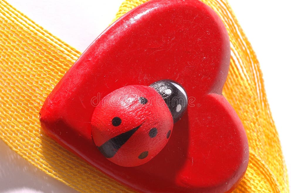 Red heart and ribbon stock photo. Image of romance, anniversary - 1859636