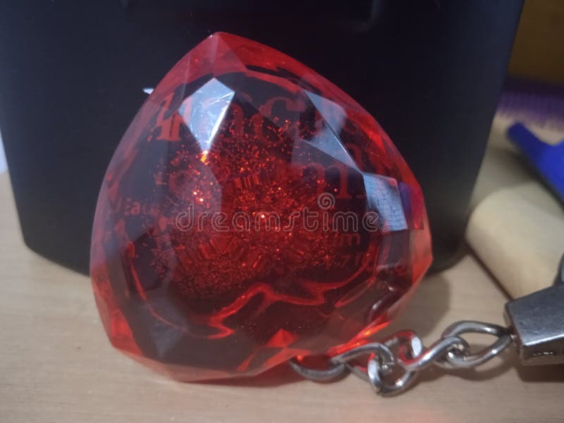 The Red Heart& X27;s Jewel Glow Stock Image - Image of glow, jewel ...