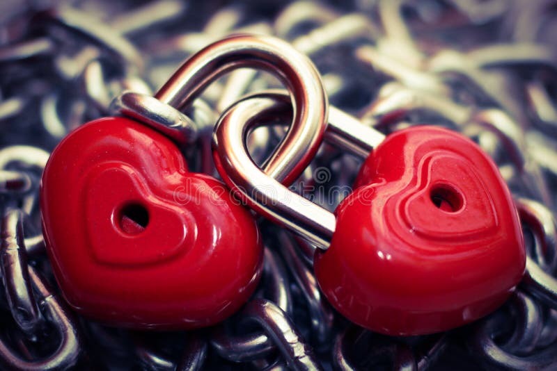 Red heart shape lock. stock photo. Image of happy, background - 118083076