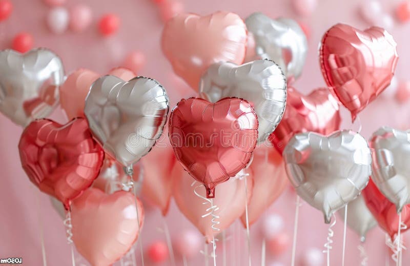 Red Heart Shaped Balloons Red Heart Balloons Heart Shaped Balloons ...