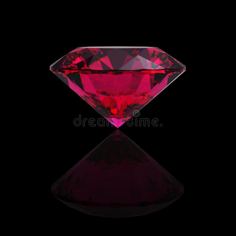 Red Heart Shaped Diamond Gemstone Stock Illustrations – 1,036 Red Heart ...