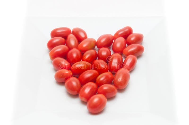 Red heart shaped tomatoes stock photo. Image of fresh - 64786024