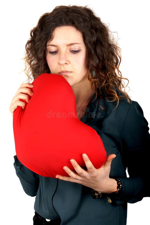 Lady broken heart stock photo. Image of alone, divorce - 51157956