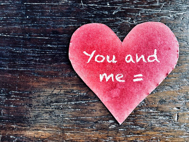 Red heart with text stock image. Image of valentines - 140568135