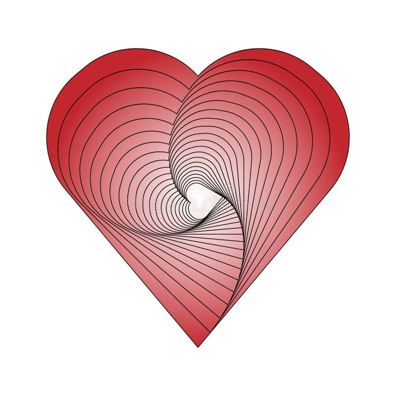 Red Heart Vector for Background Logo Web Wallpaper. Stock Vector ...