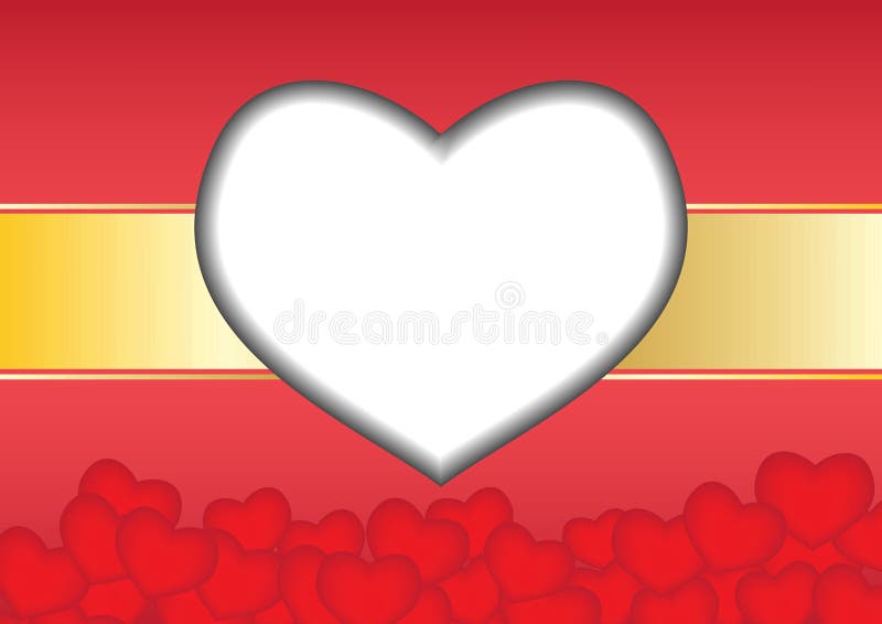 Red Heart Vector Illustration Stock Vector - Illustration of arts ...
