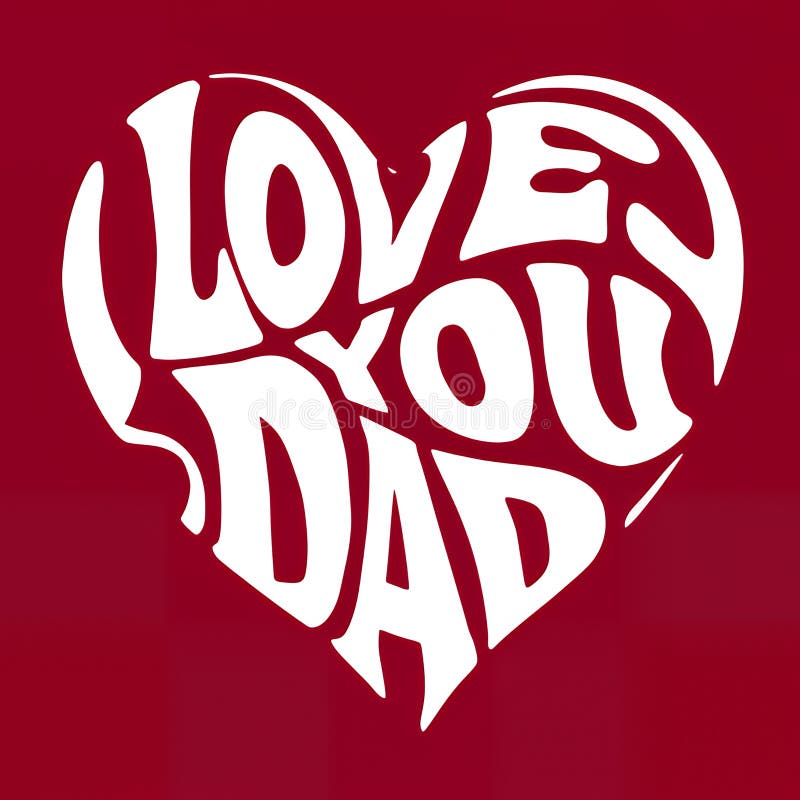 A Red Heart with the Words Loves You on it. Stock Illustration ... A Red Heart with the Words Loves You on it. Stock Illustration ...