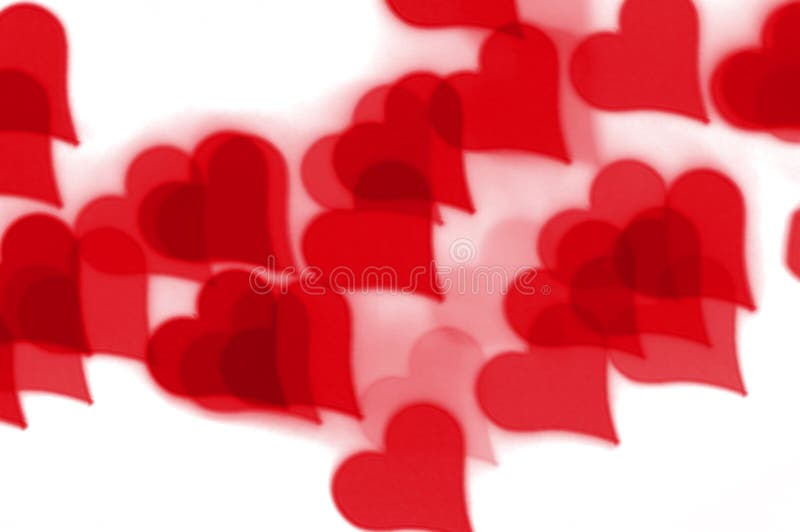 Red hearts bokeh pattern stock photo. Image of backdrop - 36623876